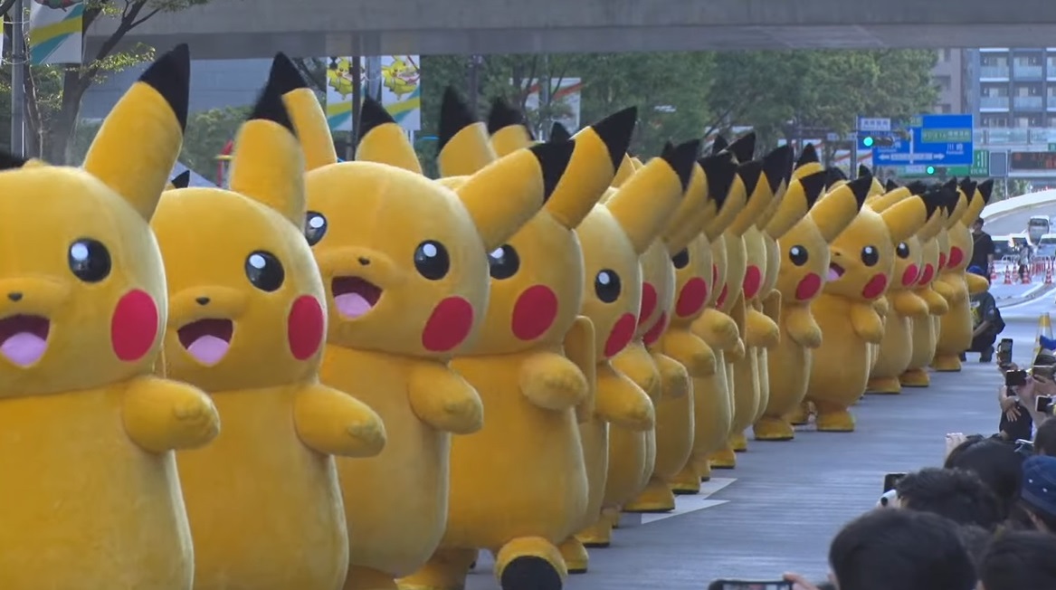 Amazing Pokémon parade with over 30 different species held as World ...
