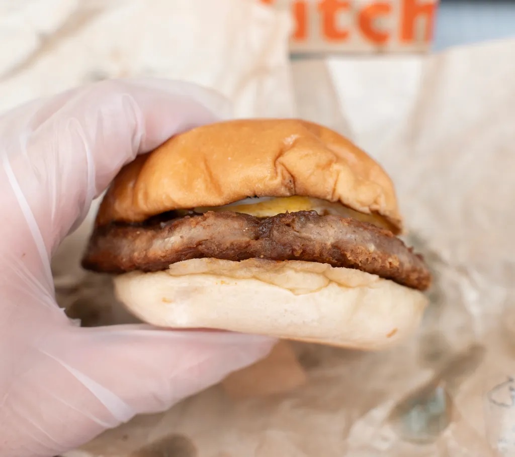 Trying out First Kitchen’s tsukimi mochi burgers for a taste of ...