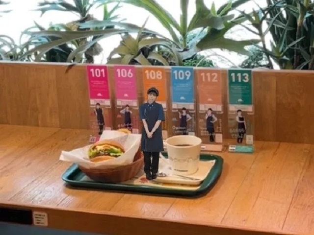 Mini AR idol singers will eat breakfast with you at Japanese fast food ...