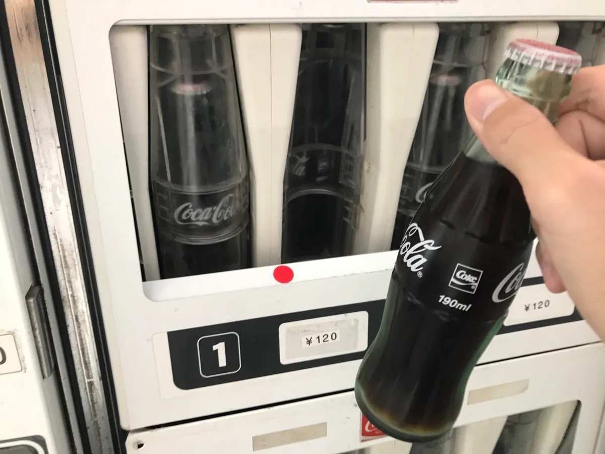 Retro vending machine corner is a hidden gem in the Japanese ...