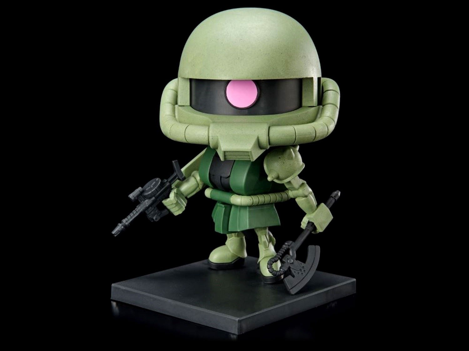 Newest Gundam anime robot model kit is made with green tea leaves ...
