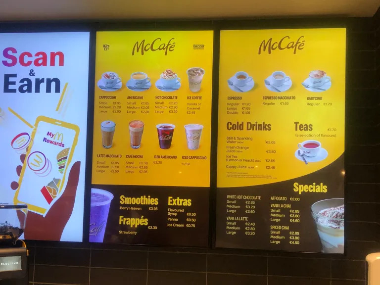 This Malta McDonald’s is more a cafe than a restaurant–and perfectly ...