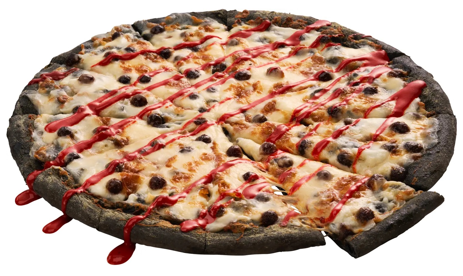 Devil’s Crust Bloody Pizza brought to dark life by Domino’s Japan, has ...