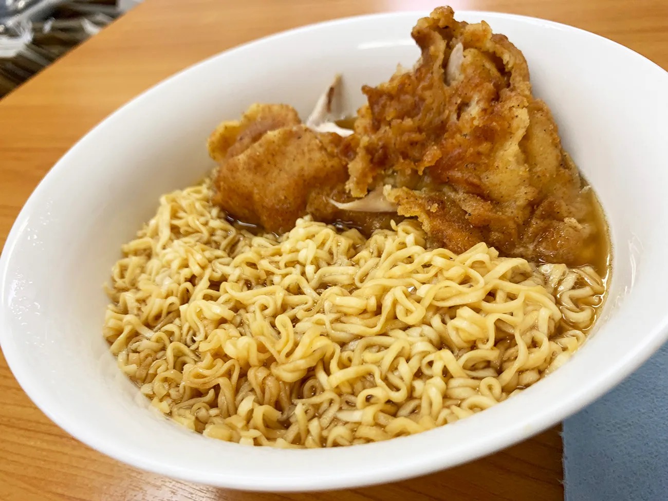 Can you make a good chicken ramen broth with KFC fried chicken ...