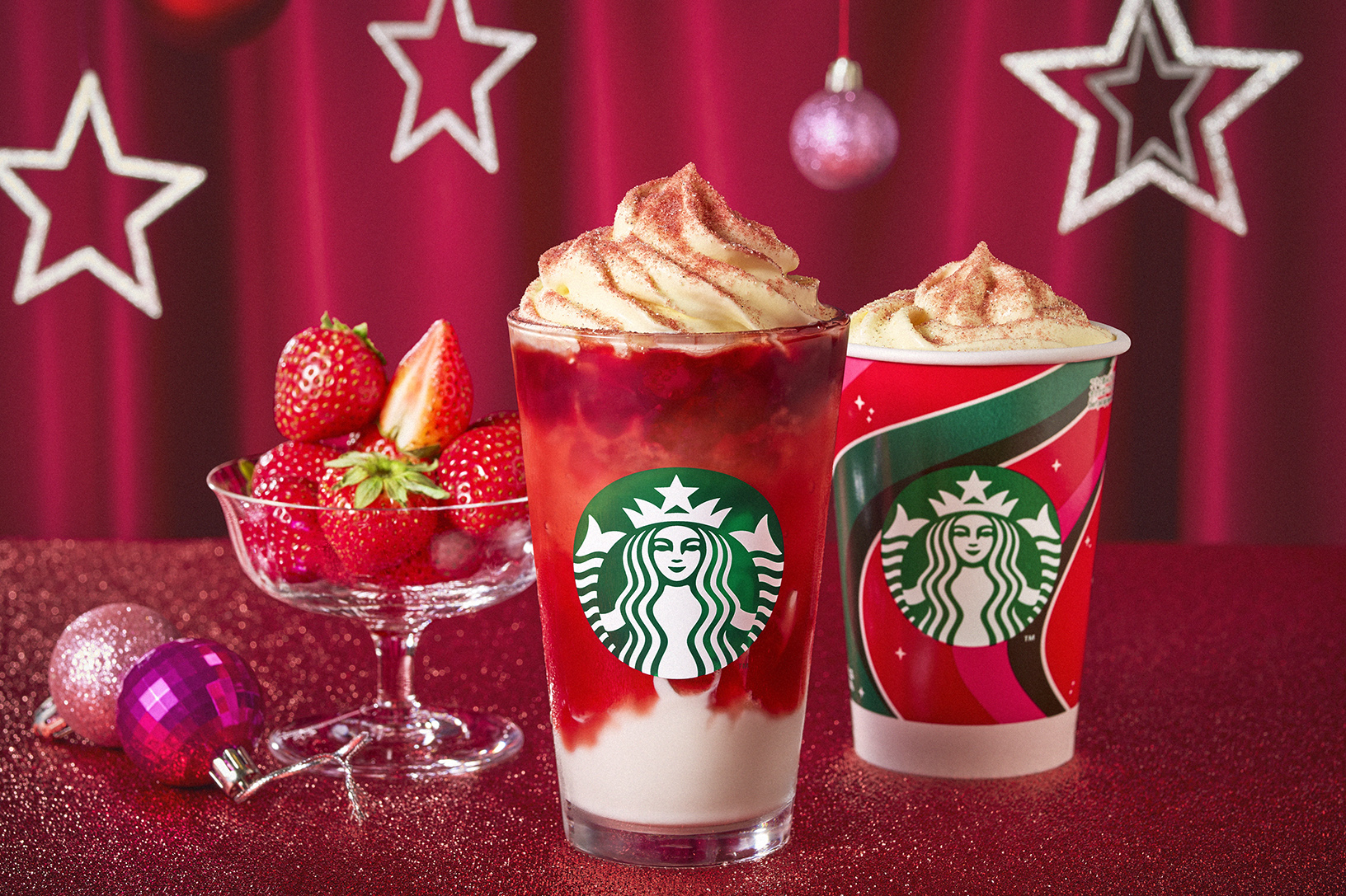 Starbucks Japan adds a Wimbledon Frappuccino to its menu for a limited ...