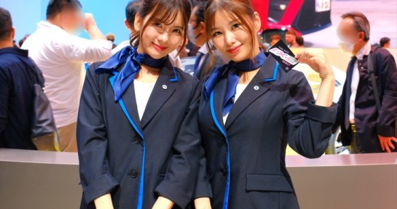 Beautiful models and cool cars from the Japan Mobility Show【Photos ...