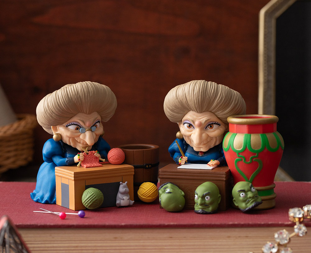 Yubaba and Zeniba pen stands from Studio Ghibli capture the magic of ...
