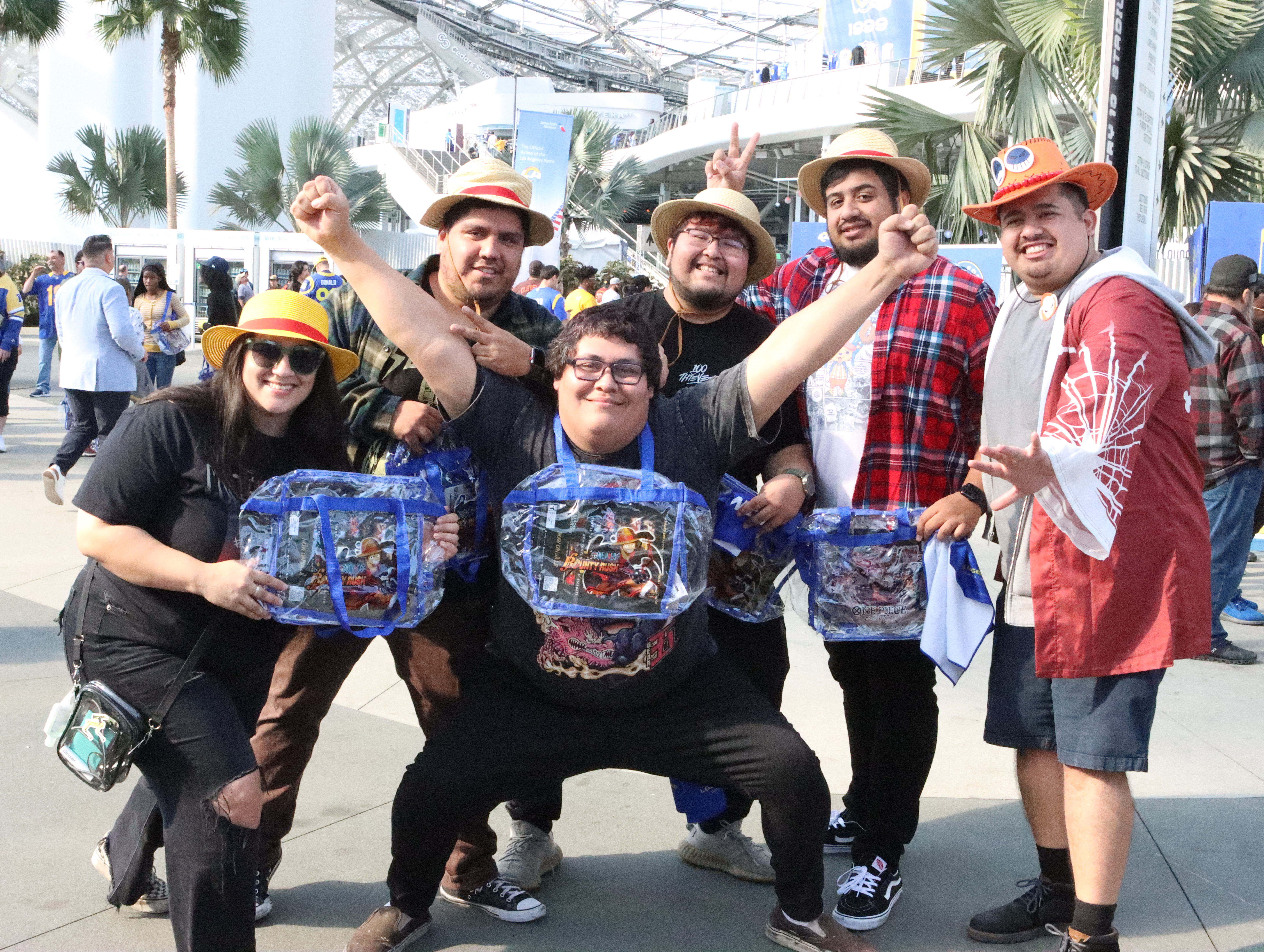 One Piece helps lead LA Rams to victory during collaboration event at ...