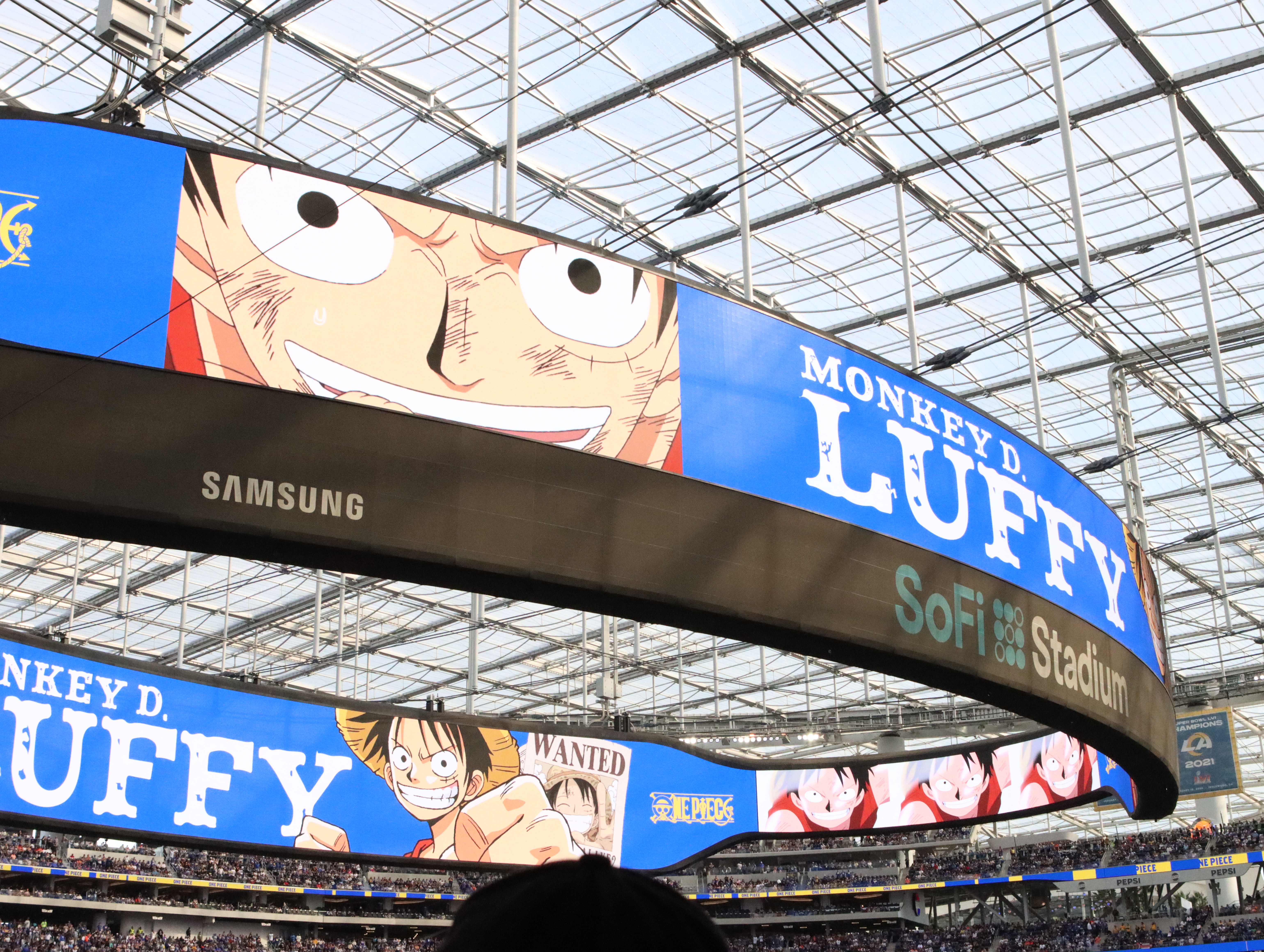 One Piece helps lead LA Rams to victory during collaboration event at ...