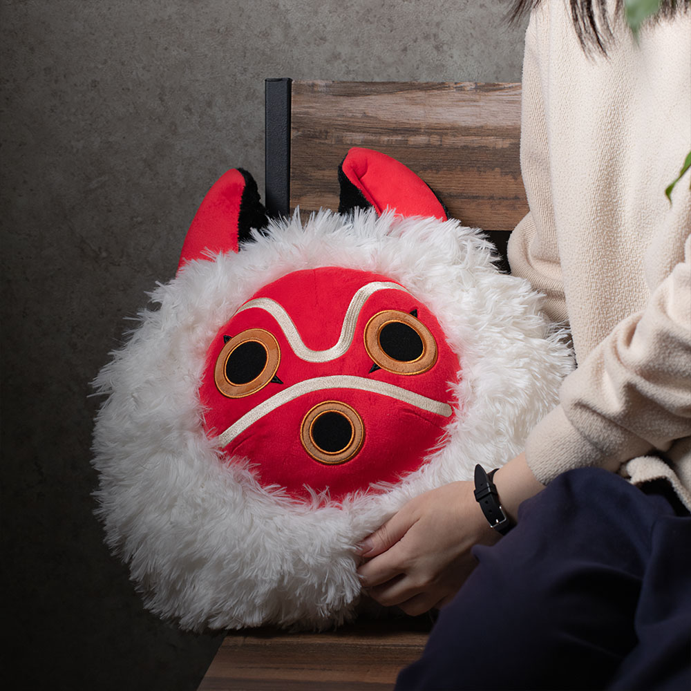 Park your backside on a Princess Mononoke face mask cushion ...