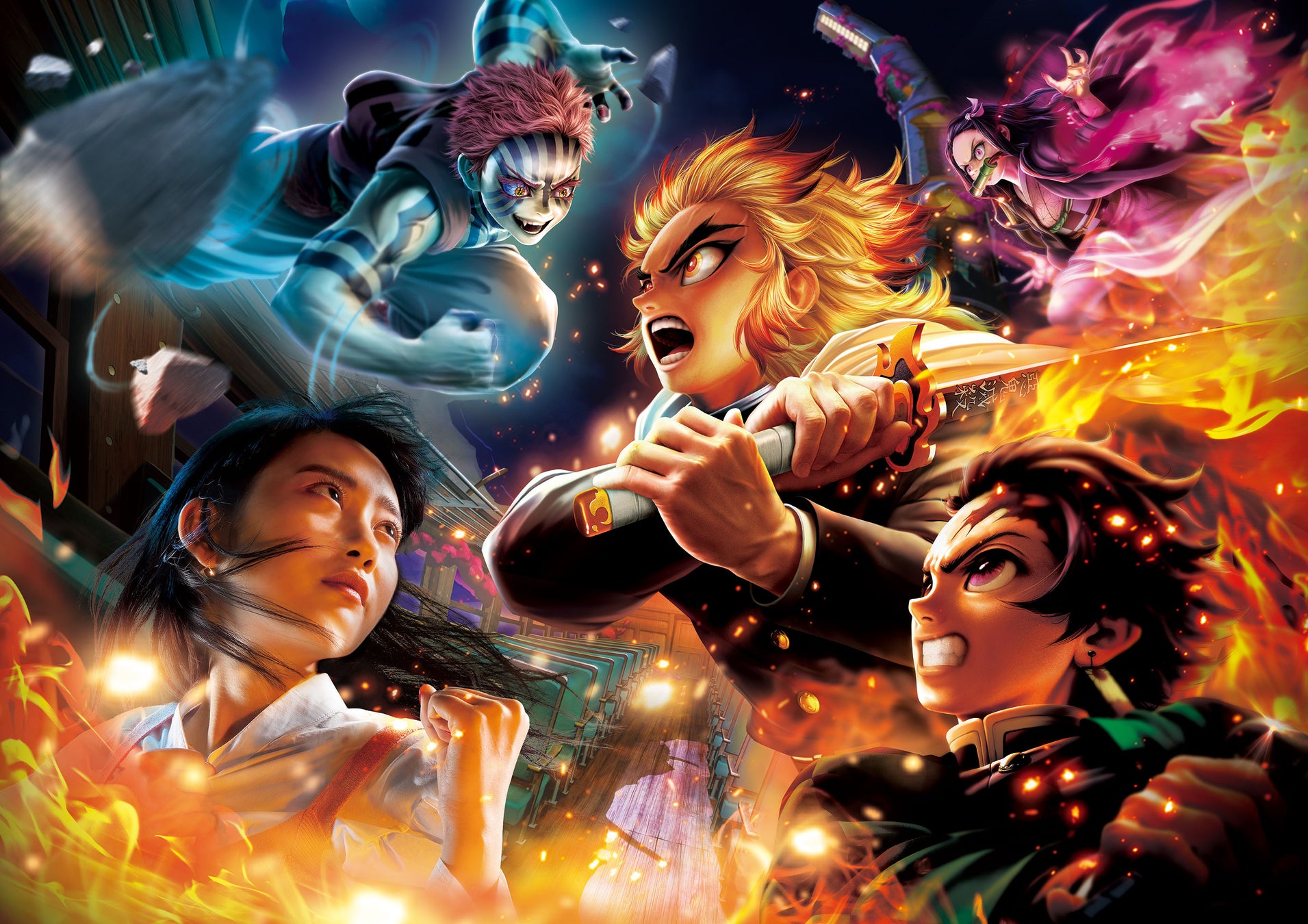 Demon Slayer: Kimetsu no Yaiba VR roller coaster ride and more return ...