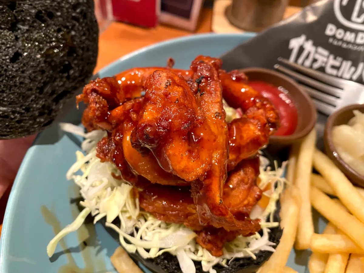 Dom Dom’s Squid Devil Burger is here to shake up the gourmet scene like ...