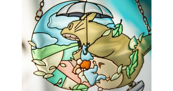 Beautiful Ghibli suncatchers are back in stock to bring anime light to ...