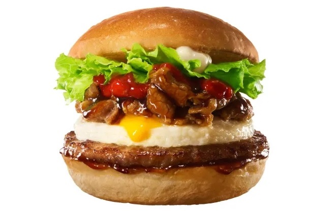 Japan’s giant sukiyaki burgers pair beef with beef for hot pot flavor ...