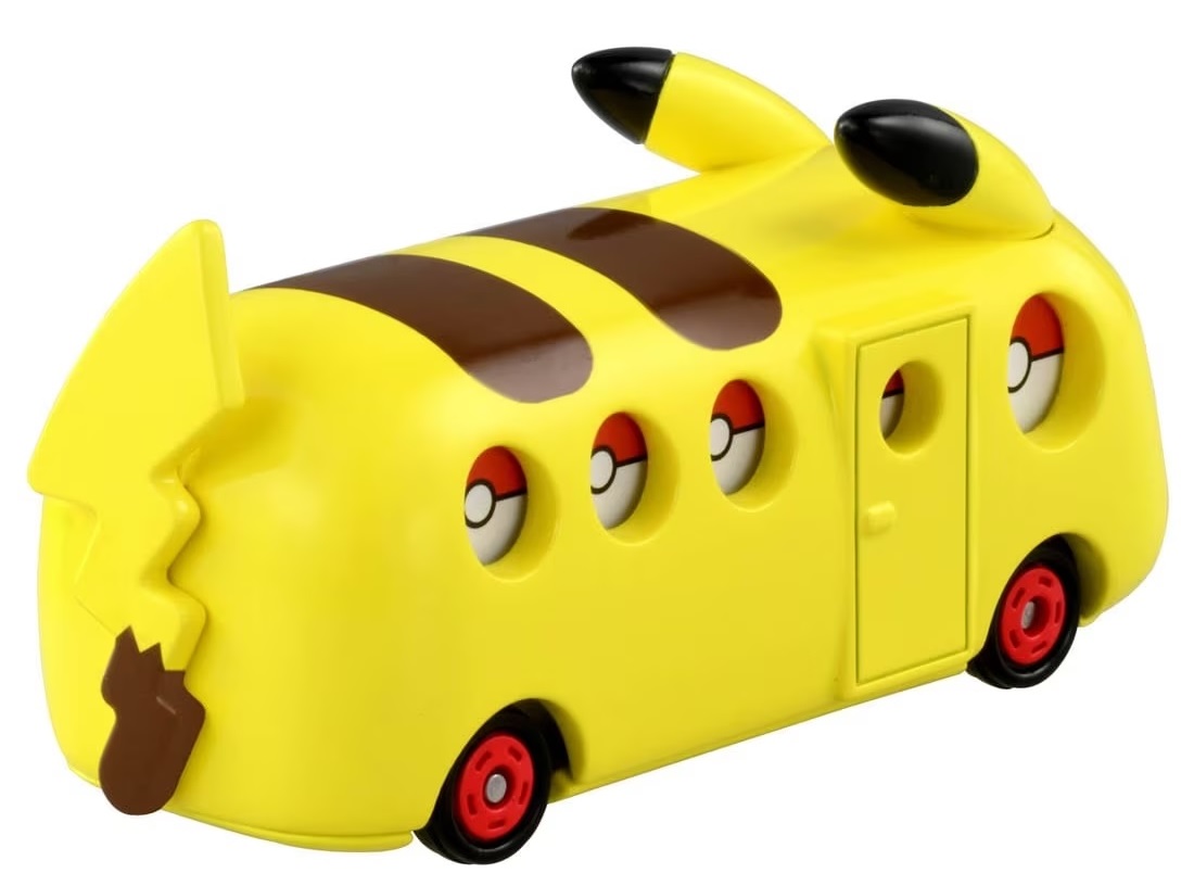 Miniature version of the real-world Pikachu-shaped Pokémon bus is the ...