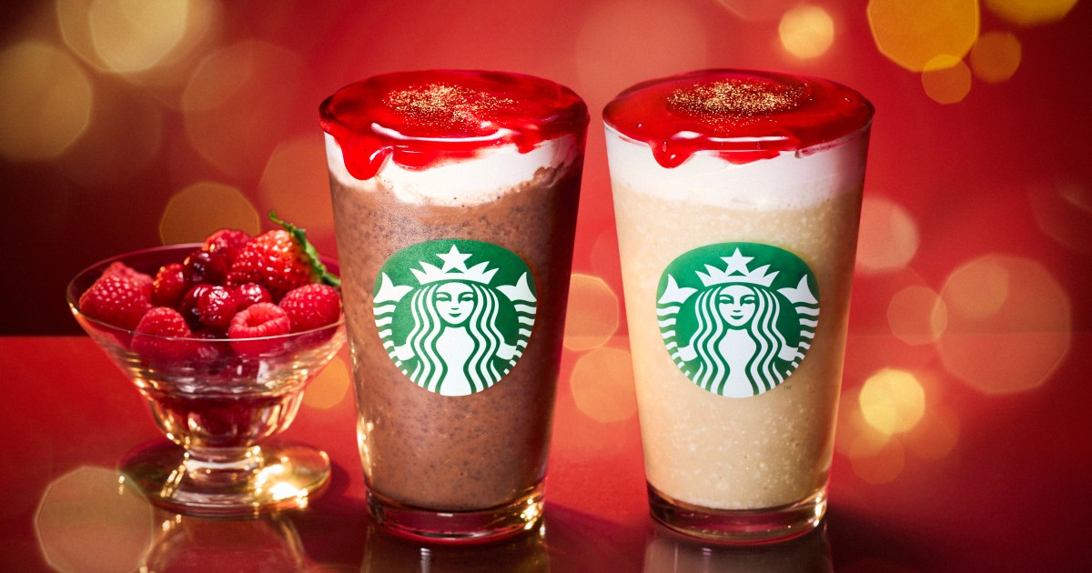 Starbucks Japan unveils new blood-red Frappuccinos for Valentine’s Day ...