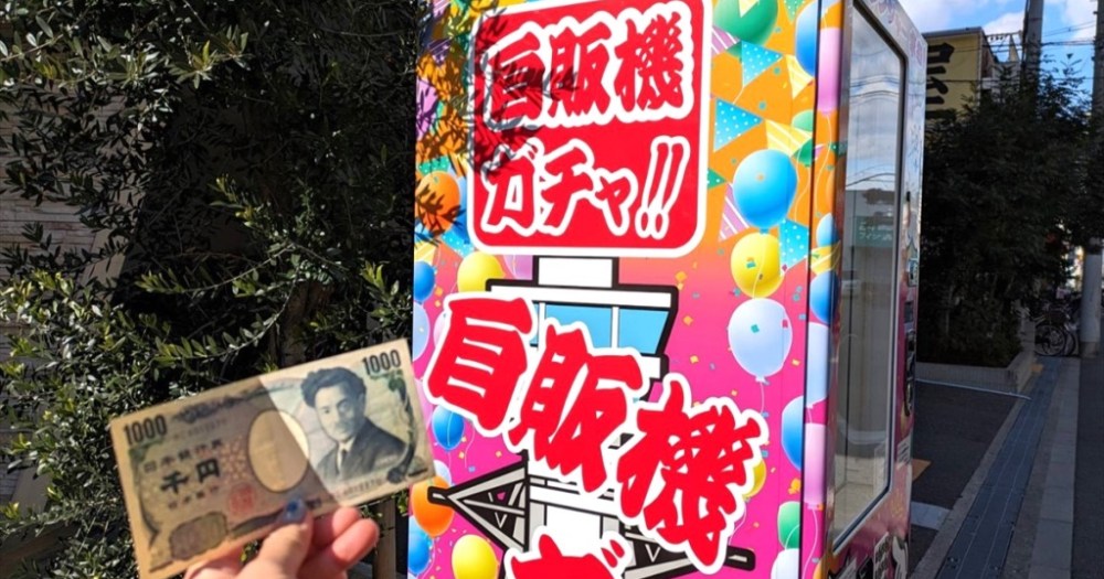 Weird Japanese gacha lucky dip vending machine gives us more than we ...