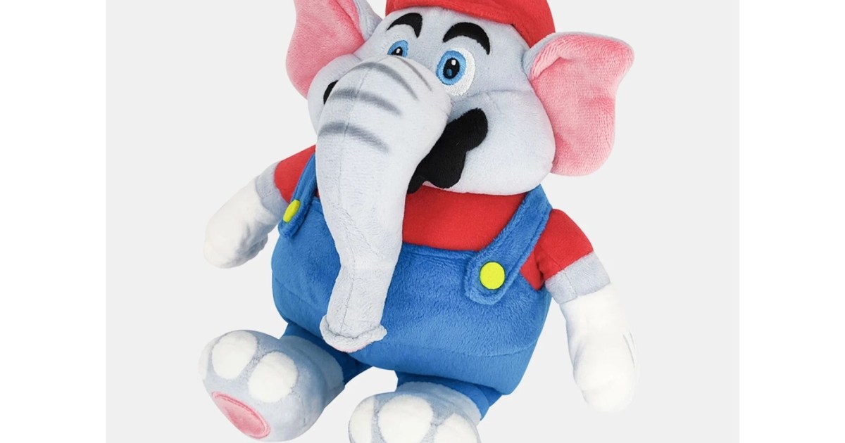 Nintendo finally releases the Elephant Mario plushie【Photos ...
