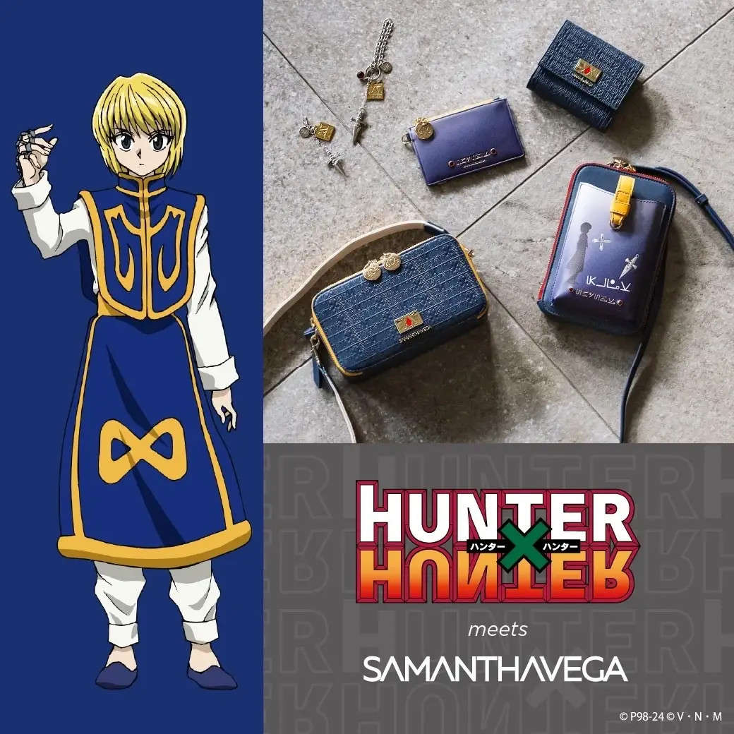 Hunter x Hunter teams up with accessory brand Samantha Vega for ...