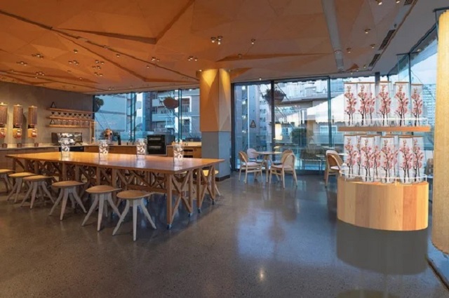 Tokyo’s flagship Starbucks in prime cherry blossom spot kicking off ...