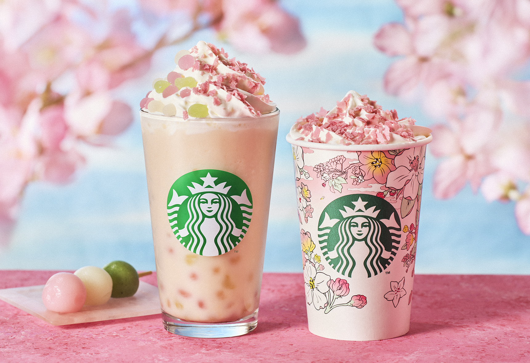 Starbucks Japan releases new sakura drink for cherry blossom season ...