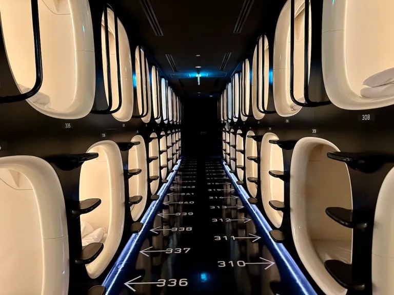 Super-cheap Online Shopping – Can you make a capsule hotel look cool ...