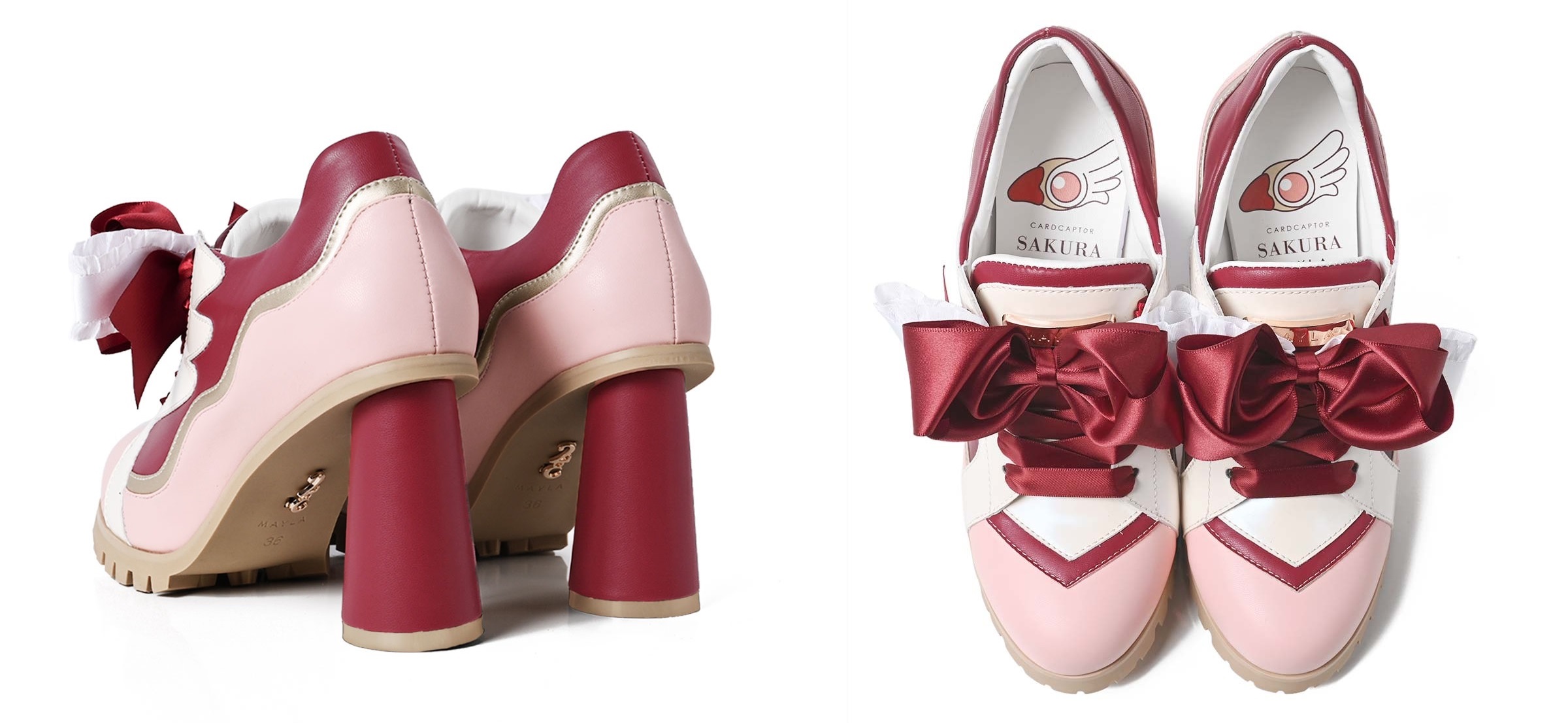 Beautiful new line of Cardcaptor Sakura shoes are here to capture your ...