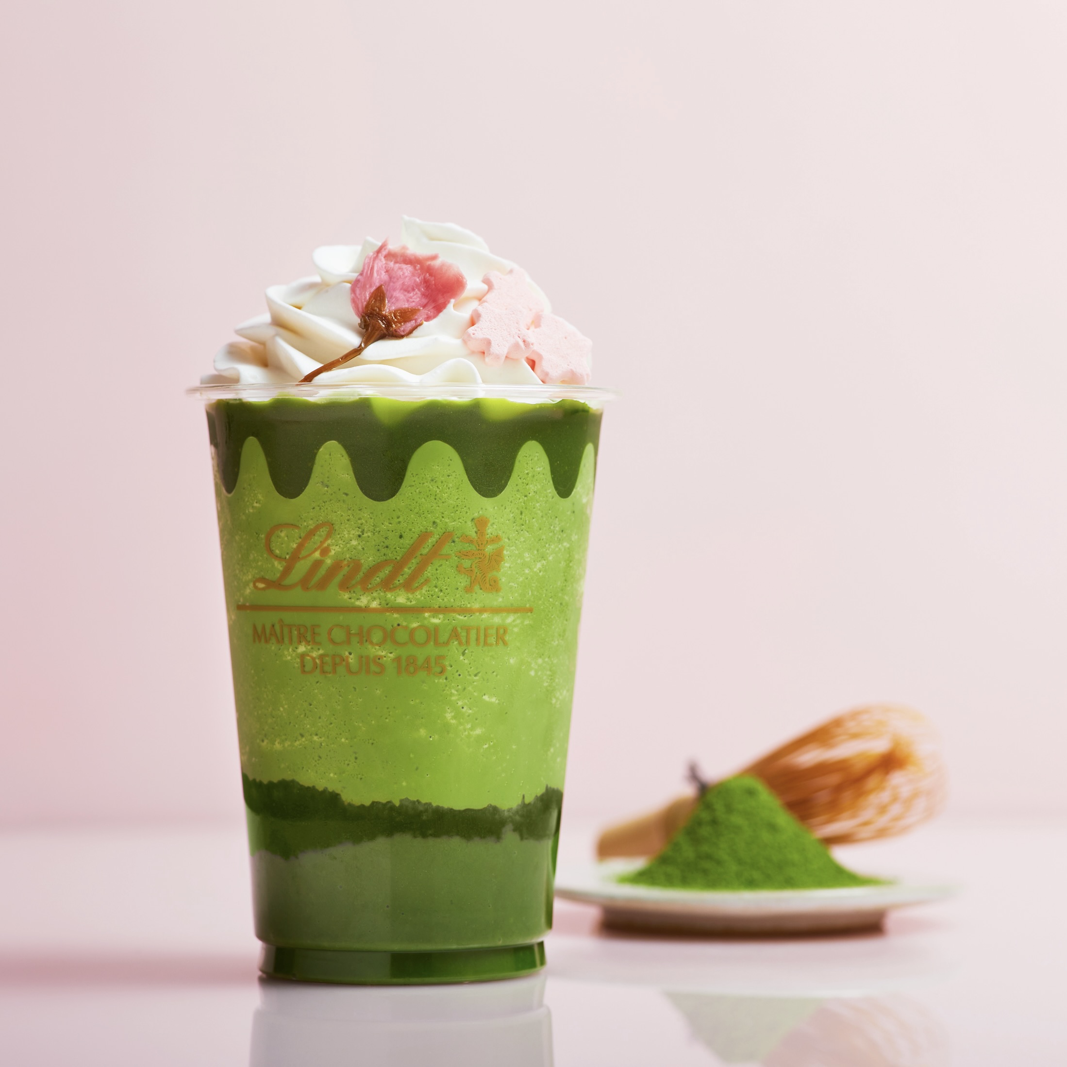 Lindt releases a limited-edition sakura and matcha drink in Japan for ...