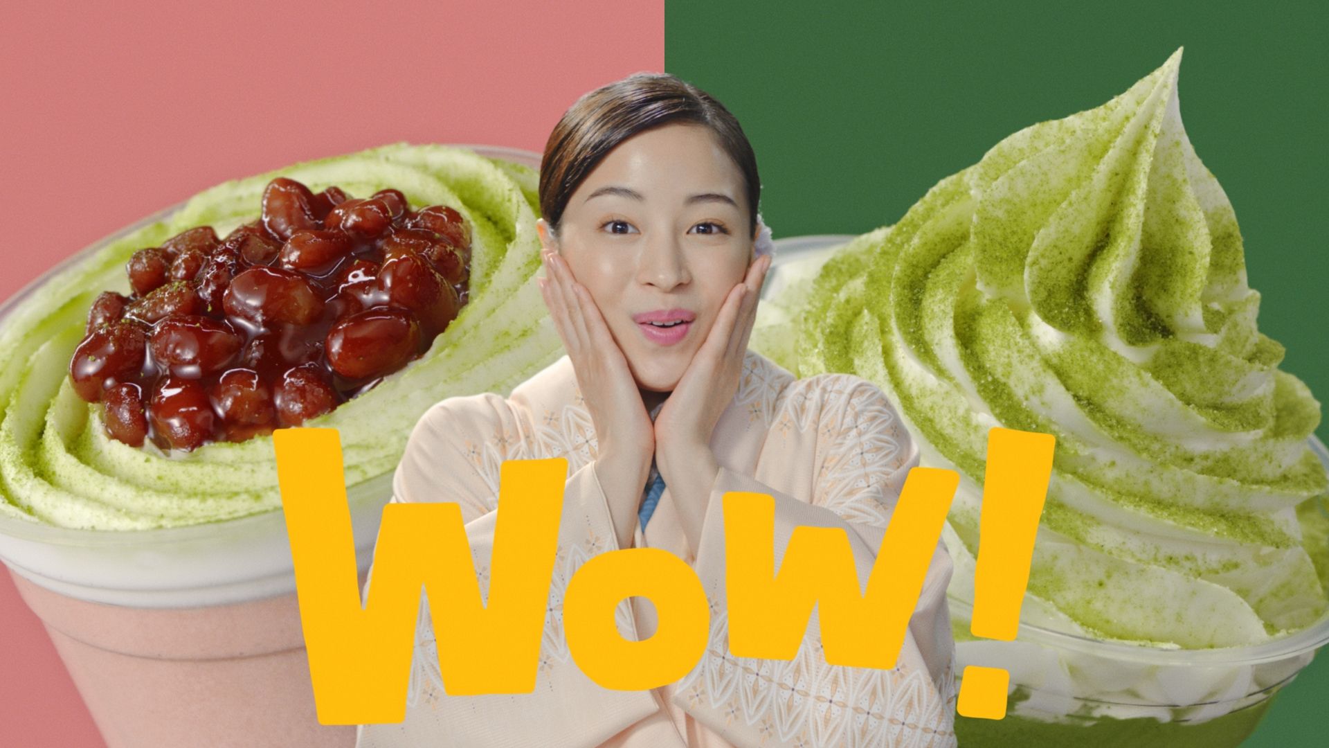 McDonald’s sells Japanese red bean and matcha drinks with a zany sakura ...