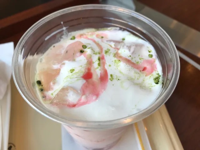 We try a sakura drink from a Japanese coffeehouse chain that isn’t ...