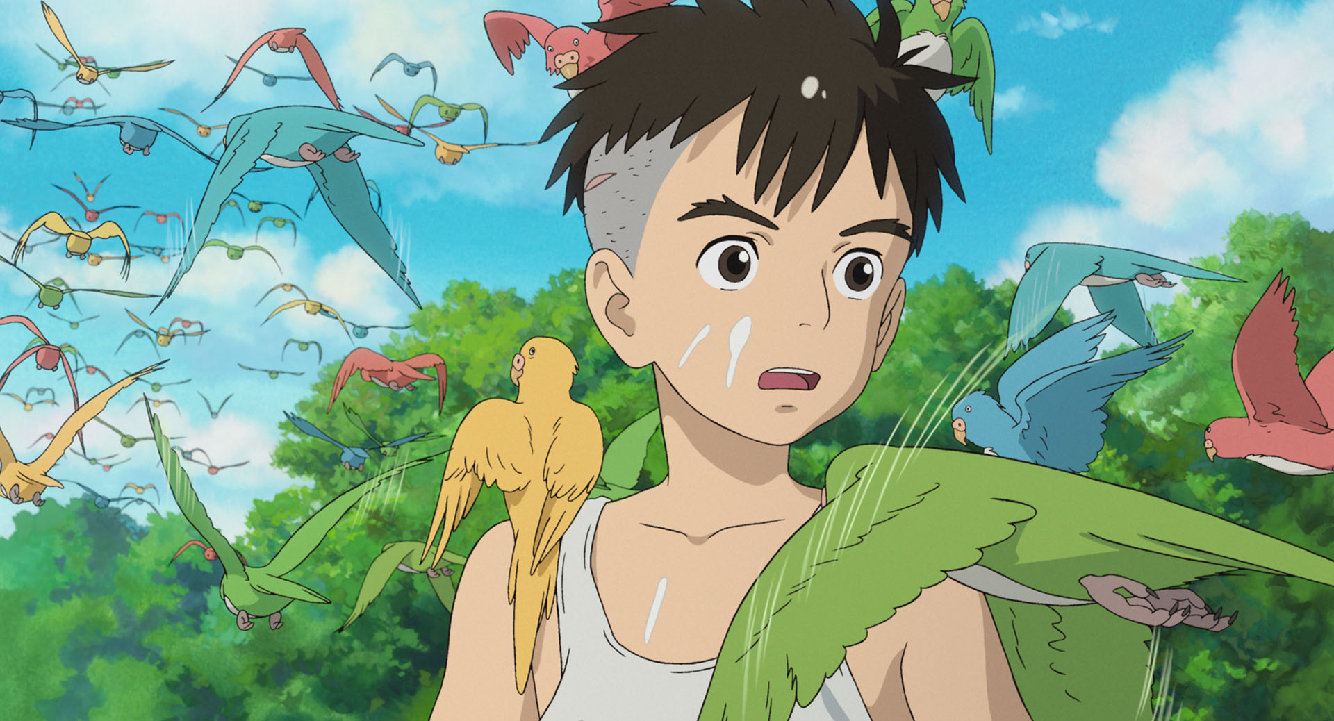 Studio Ghibli adds The Boy and the Heron stamps to Line messaging app ...