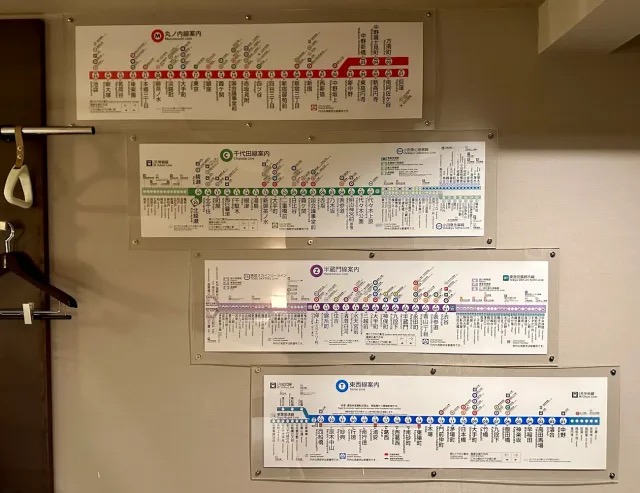 Stay in a special Tokyo Metro train room at a hotel with a front seat ...