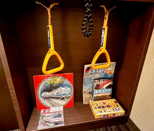 Stay in a special Tokyo Metro train room at a hotel with a front seat ...