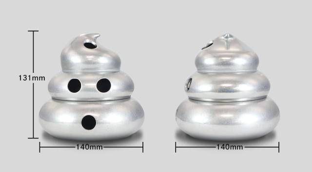 This stylish turd from two Japanese companies will really tie your room ...