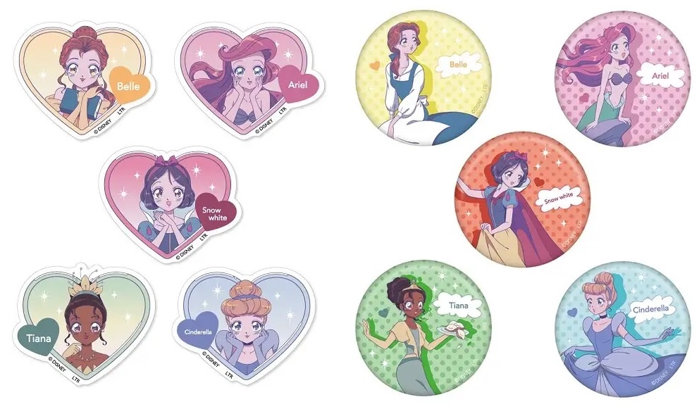 Disney princesses get official manga makeovers for Manga Princess Cafe ...