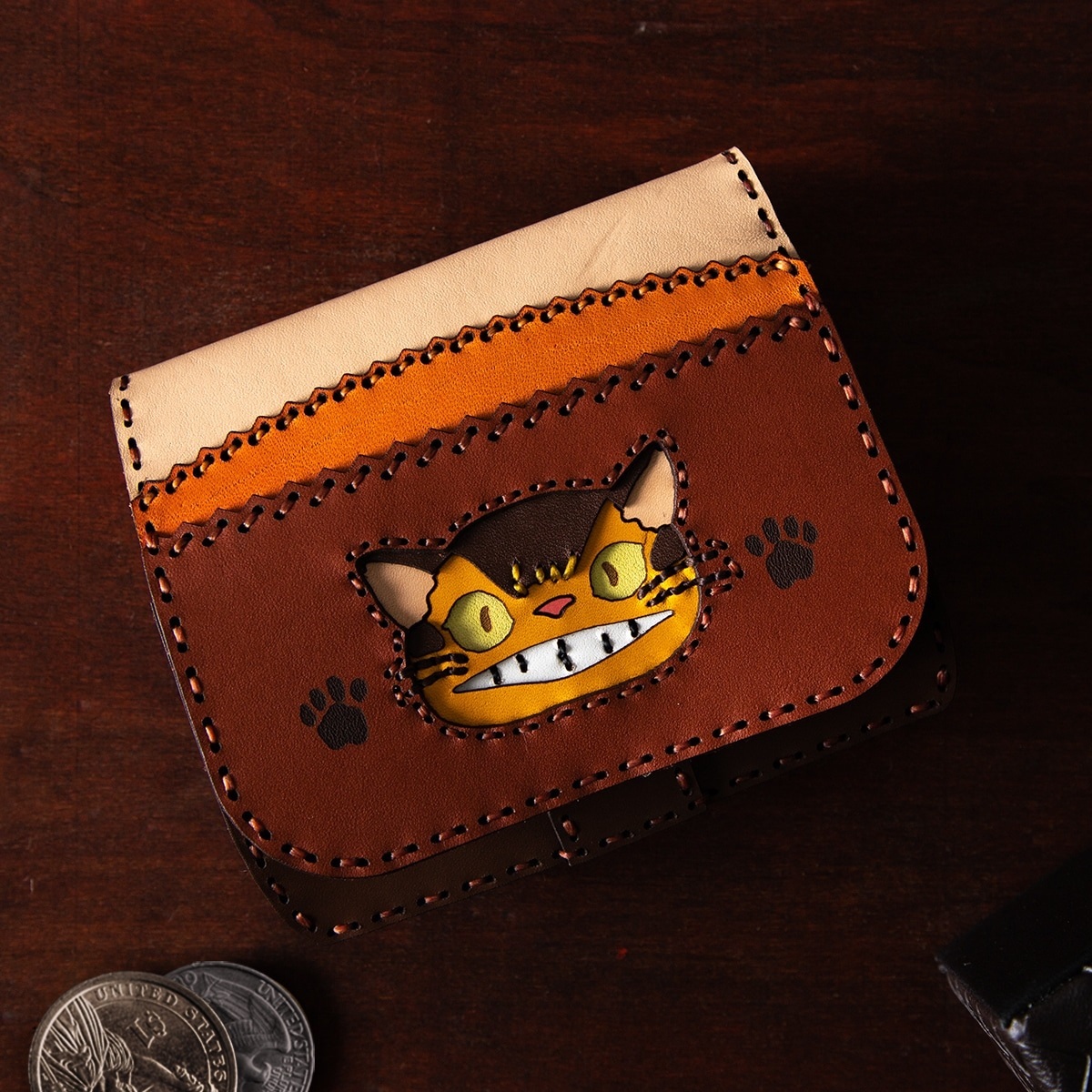 Gorgeous handmade, made-in-Japan Ghibli leather wallets return to ...