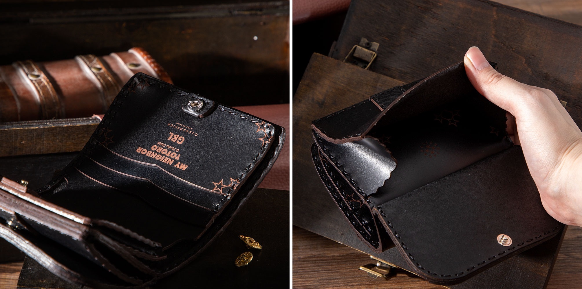 Gorgeous handmade, made-in-Japan Ghibli leather wallets return to ...