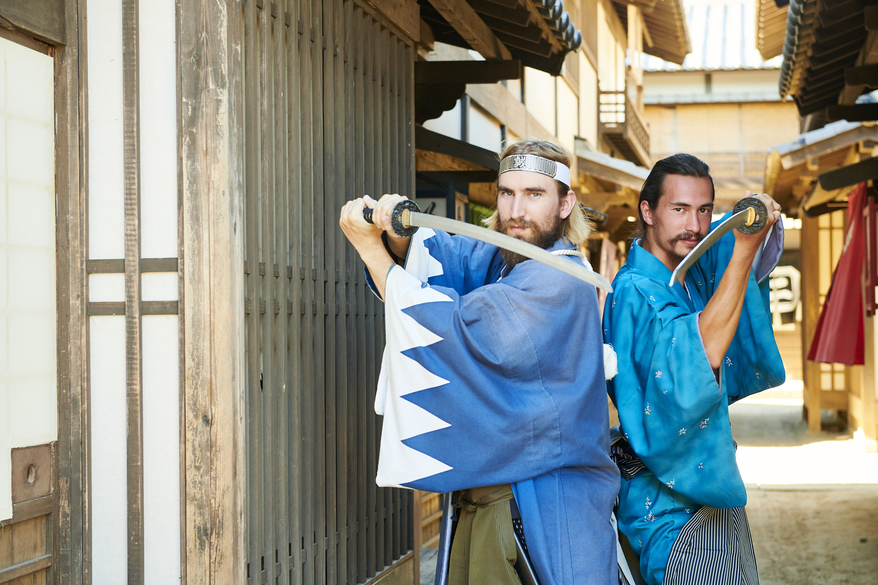 Fight like a ninja in a samurai town, with sword-fighting experience at ...