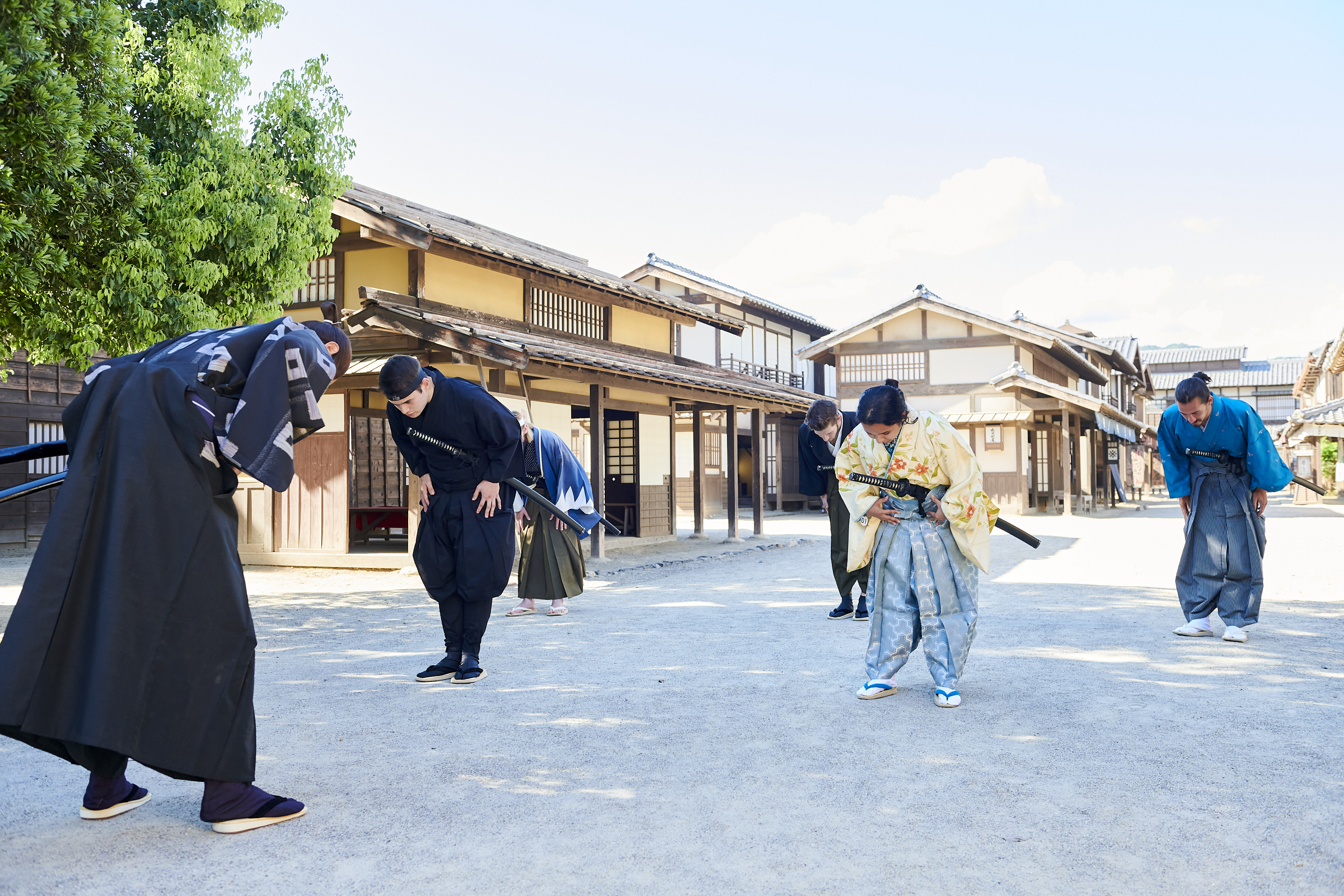 Fight like a ninja in a samurai town, with sword-fighting experience at ...