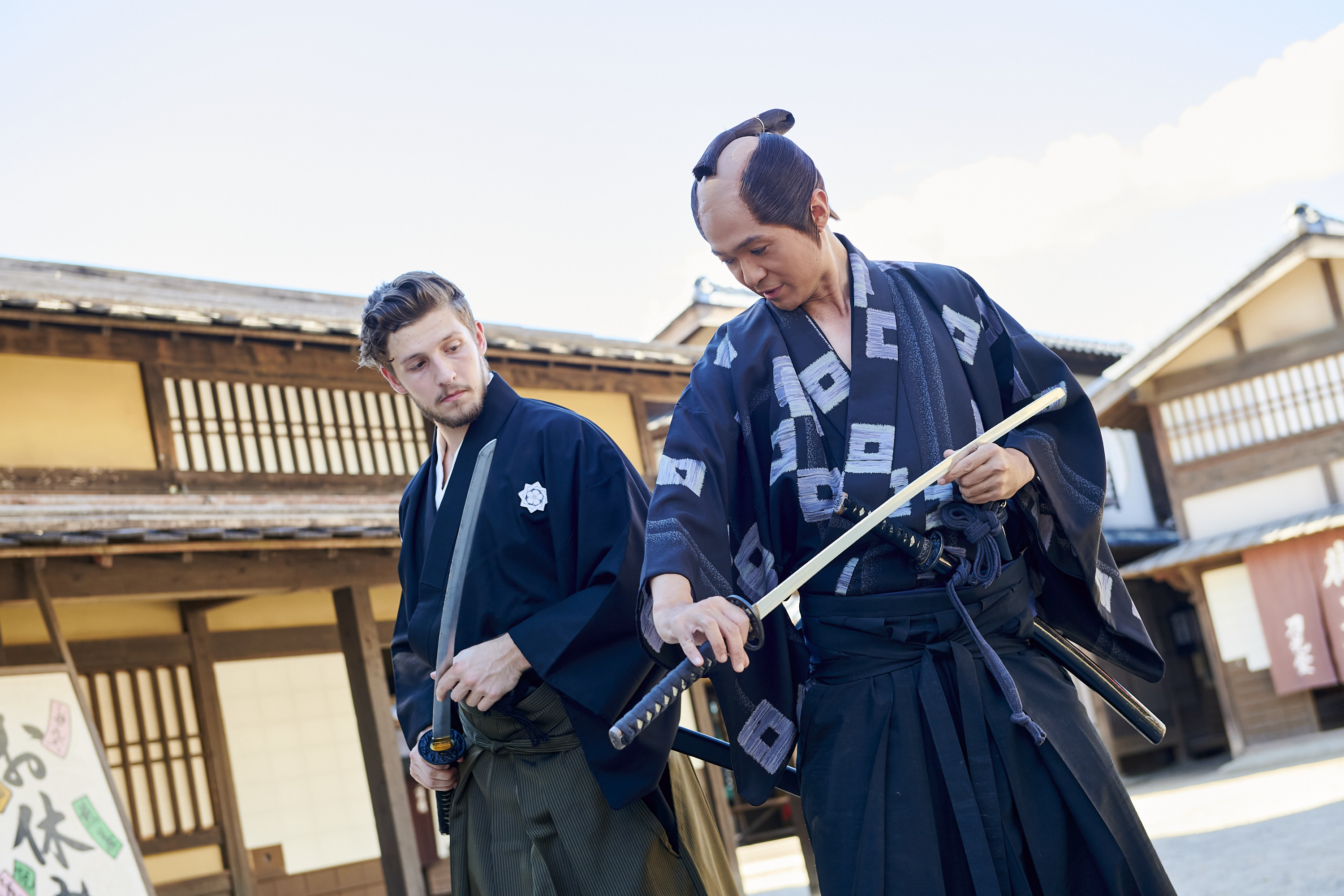 Fight like a ninja in a samurai town, with sword-fighting experience at ...