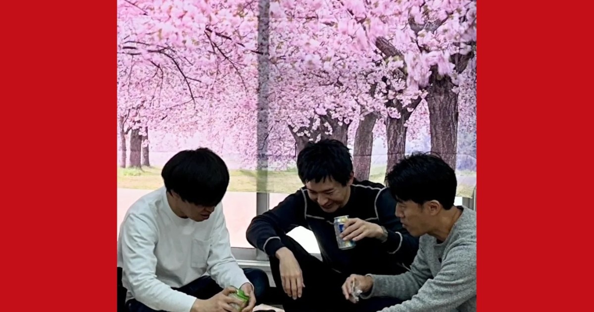 Sakura season schedule is screwed up, so we had a no-cherry blossom ...