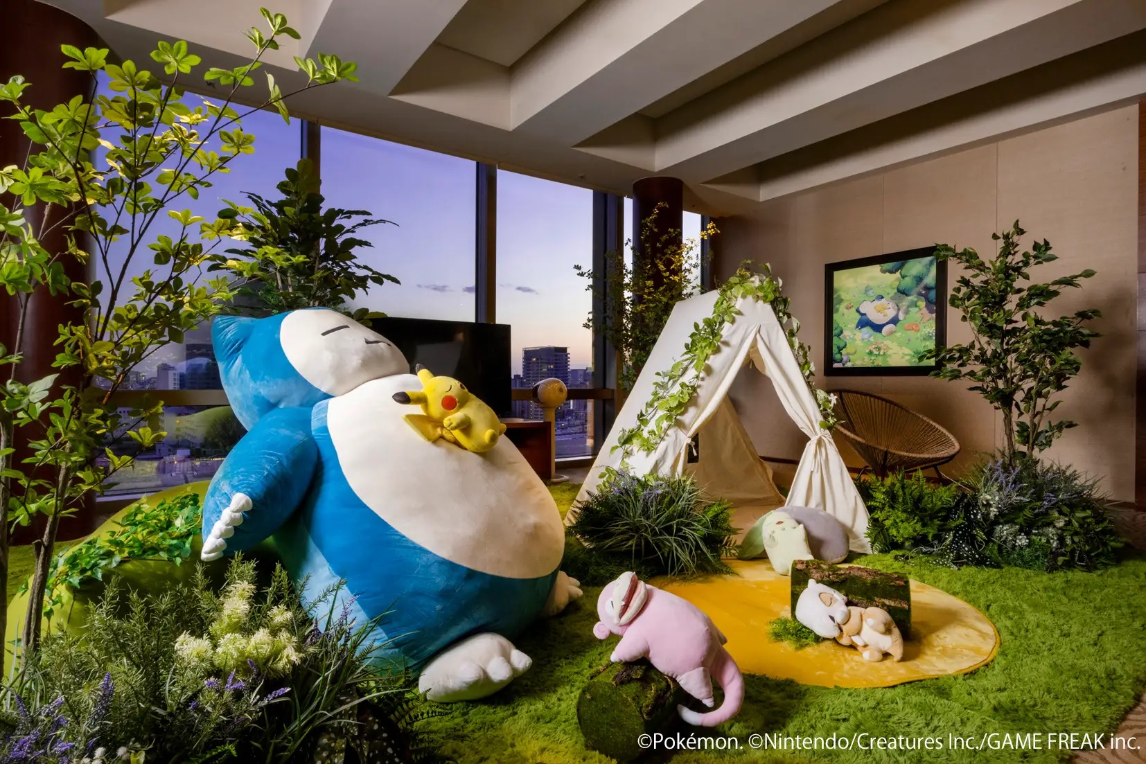 Pokémon Sleep camping suite and guestrooms coming to Tokyo Hyatt along ...