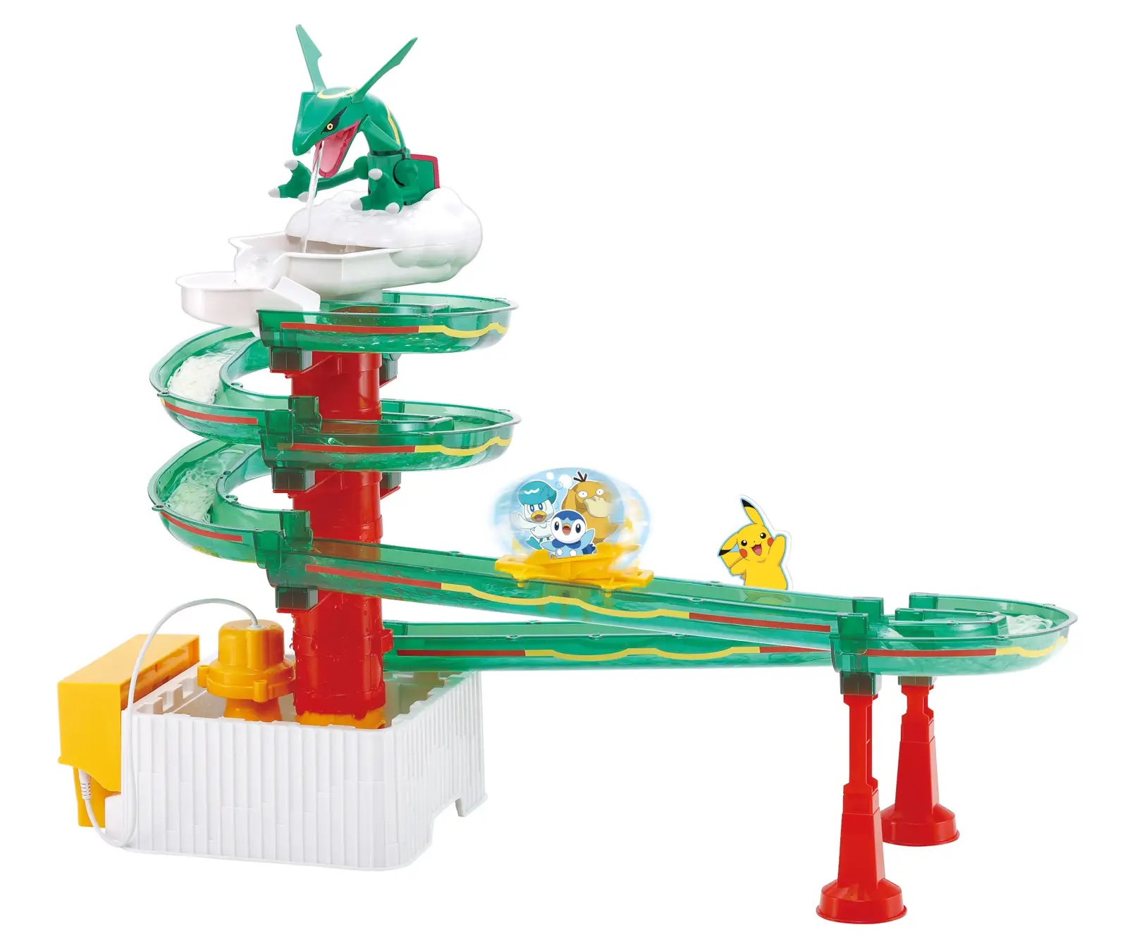 Legendary Pokémon Rayquaza evolves into a nagashi somen noodle delivery ...