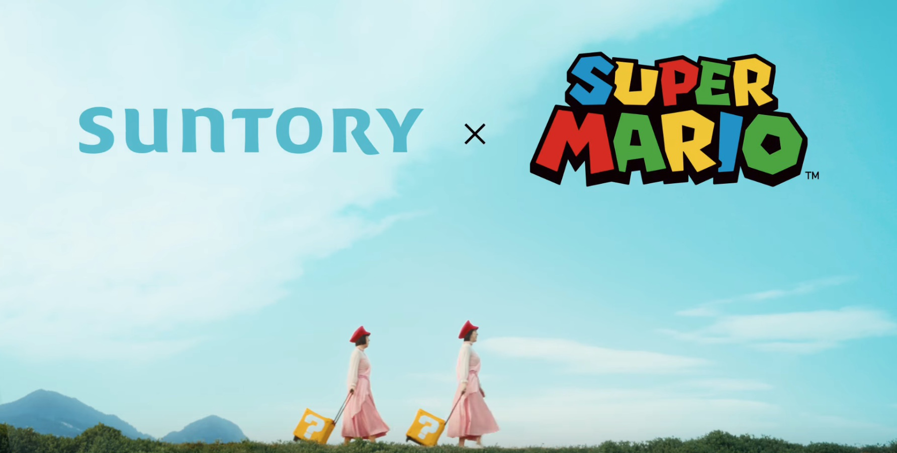 Suntory x Super Mario collaboration creates a clever way to transform ...