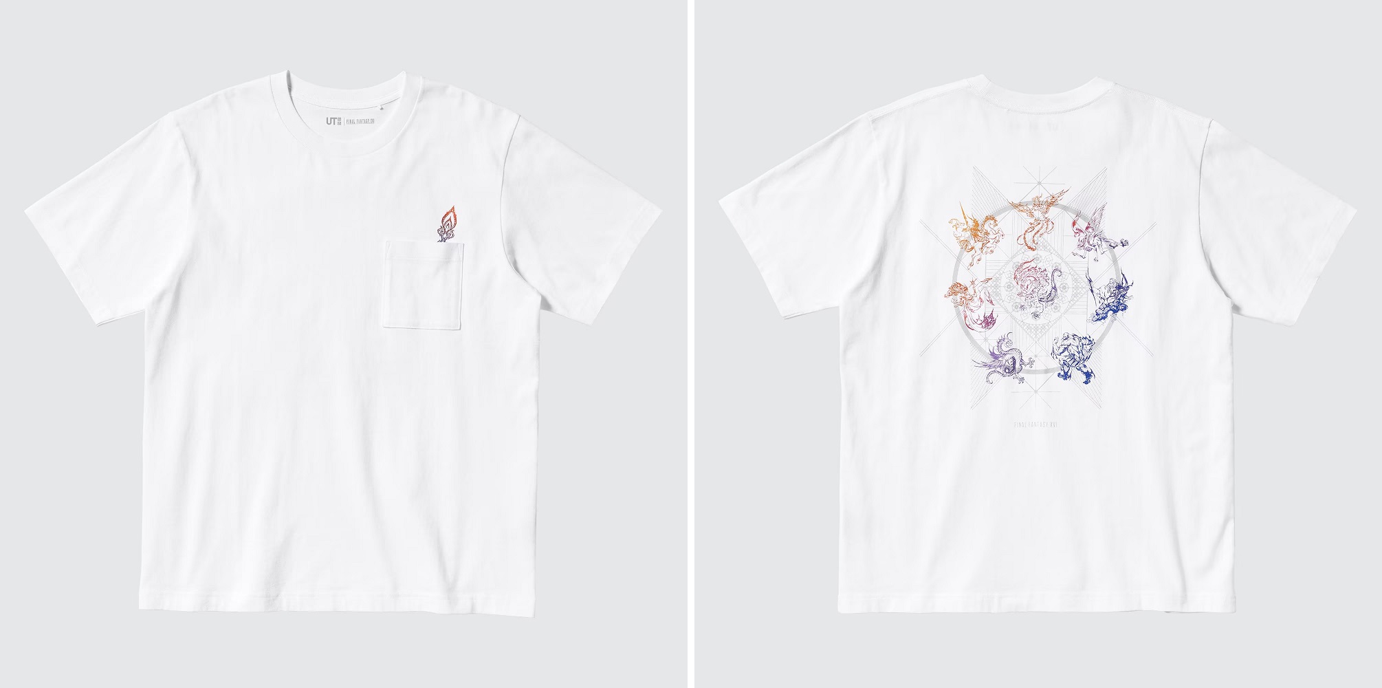 Beautiful new Final Fantasy T-shirt collection on the way from Uniqlo ...