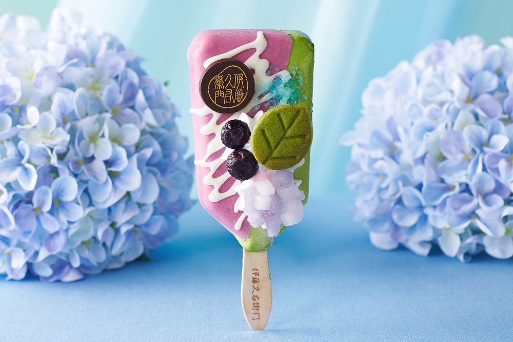 Gorgeous matcha ajisai parfait ice cream bars appear just in time for ...