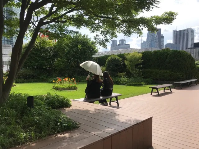 Japanese department store rooftop is a secret oasis where you can ...
