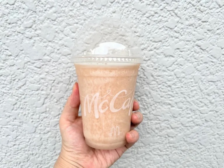 McDonald’s Japan’s new Peach Frappe is pretty as a peach, but is it any ...