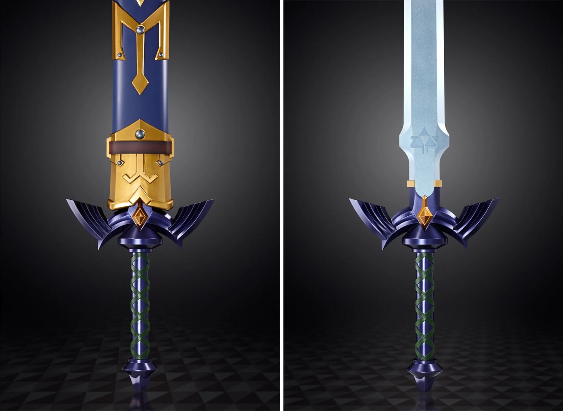 Life-size vibrating Legend of Zelda Master Sword for sale from Nintendo ...
