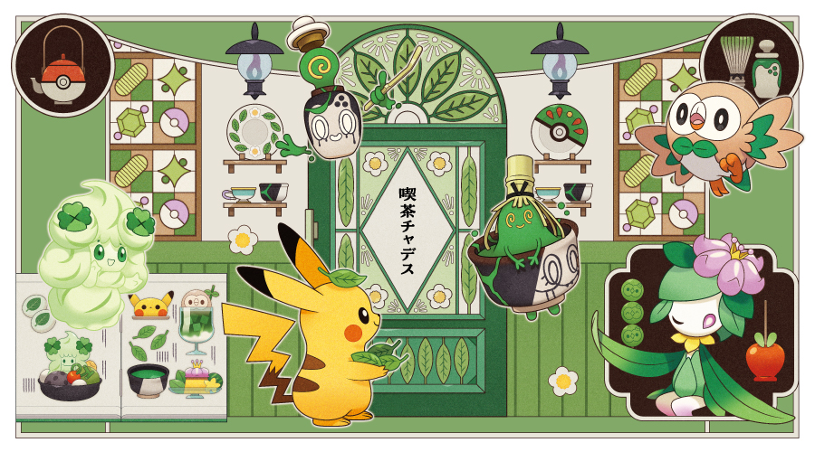 Enjoy a Pokémon tea ceremony with new matcha goods featuring ...